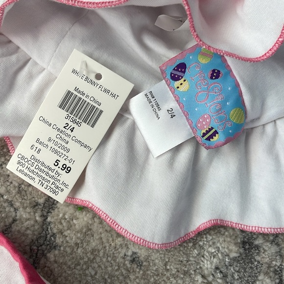 Cre8Ions | Dresses | Cre8ions Nwt 2t Easter Dress And Hat | Poshmark
